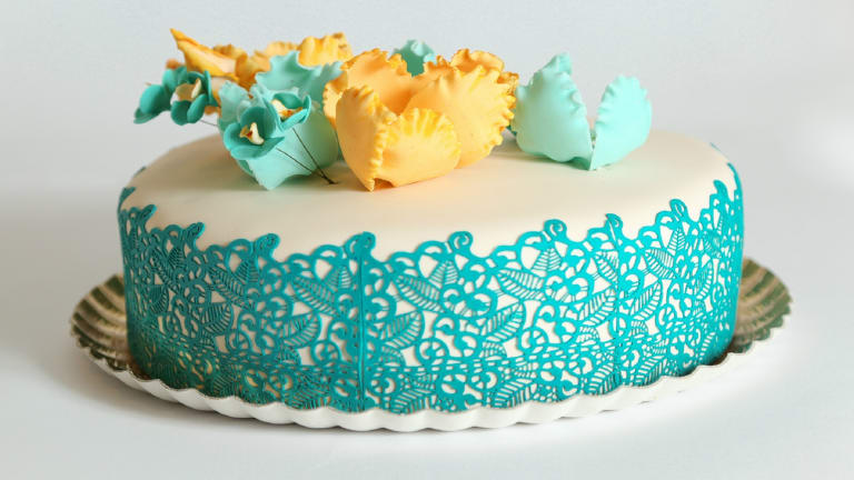 DIY Elegant Sugar Lace Cake Trim With Tips From A Pro Jamie Geller