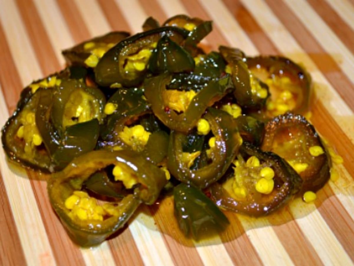 Candied jalapenos store